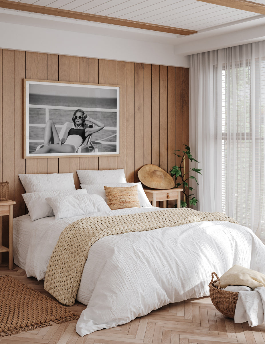 Vintage Sun Baking Lady II – KUKI PRINTS