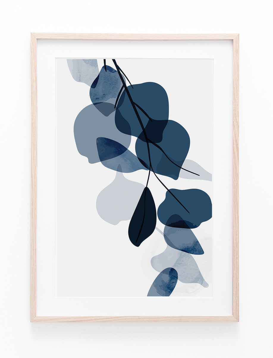 Blue Botanicals – KUKI PRINTS